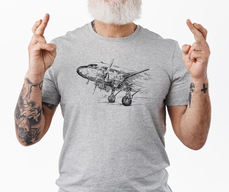 Vintage Airplane Graphic Tee, Aviation Shirt, Travel Gift for Pilots ...