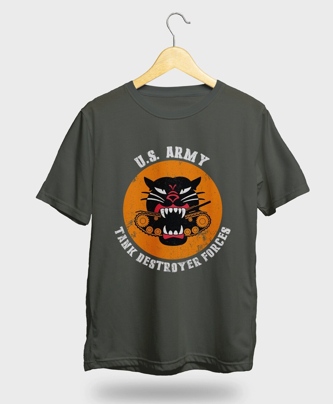 Tank Destroyer Division T-shirt, WW2 Military Veteran Shirt, Seek ...