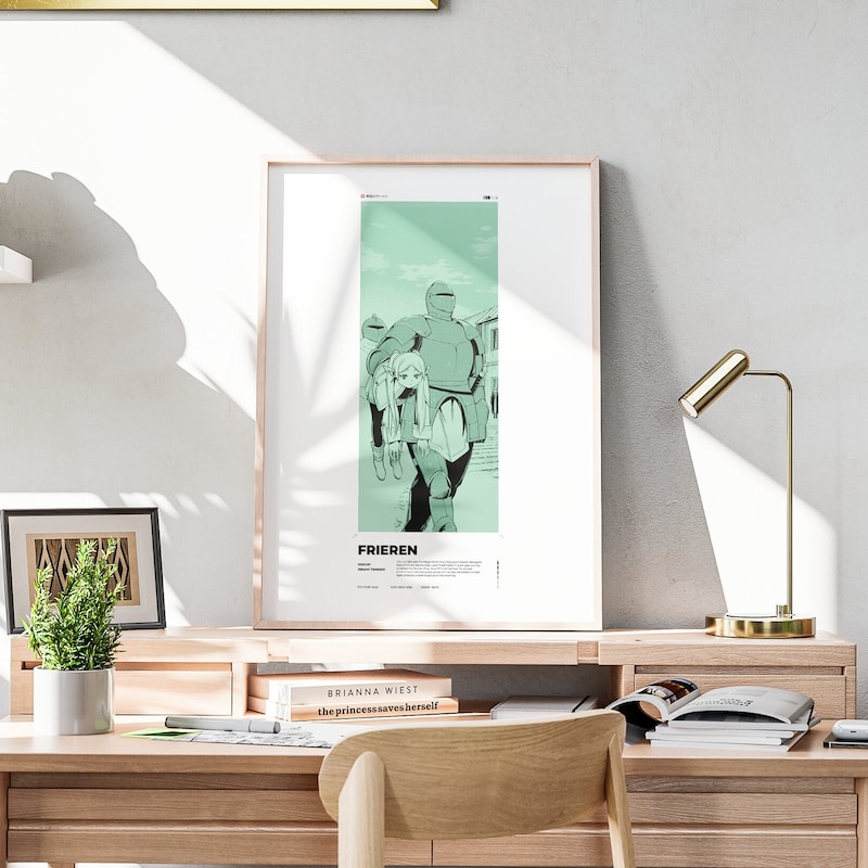 Frieren Poster - Etsy