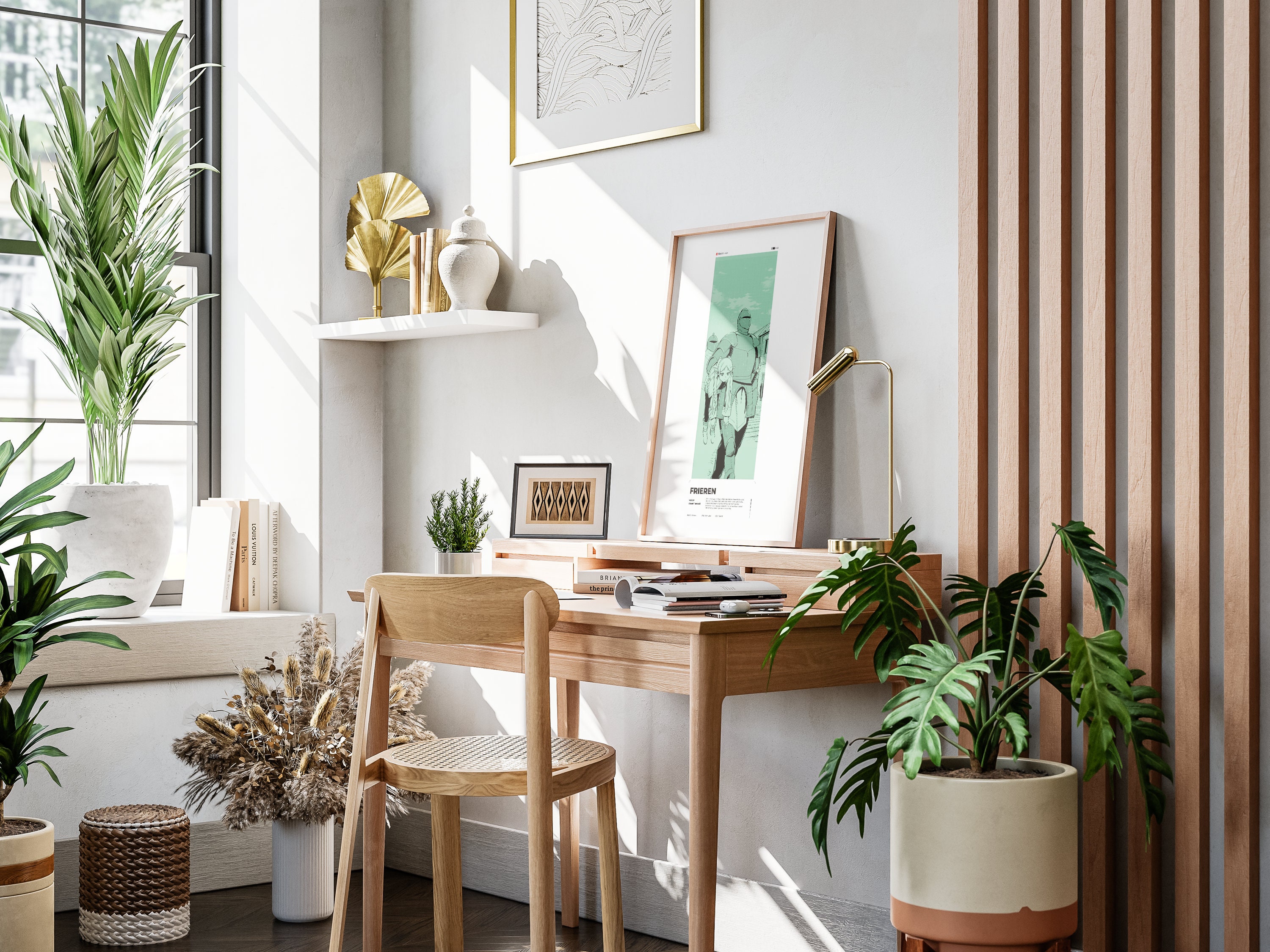 Frieren Poster Anime Digital Poster Frieren: Beyond Journeys End Poster ...