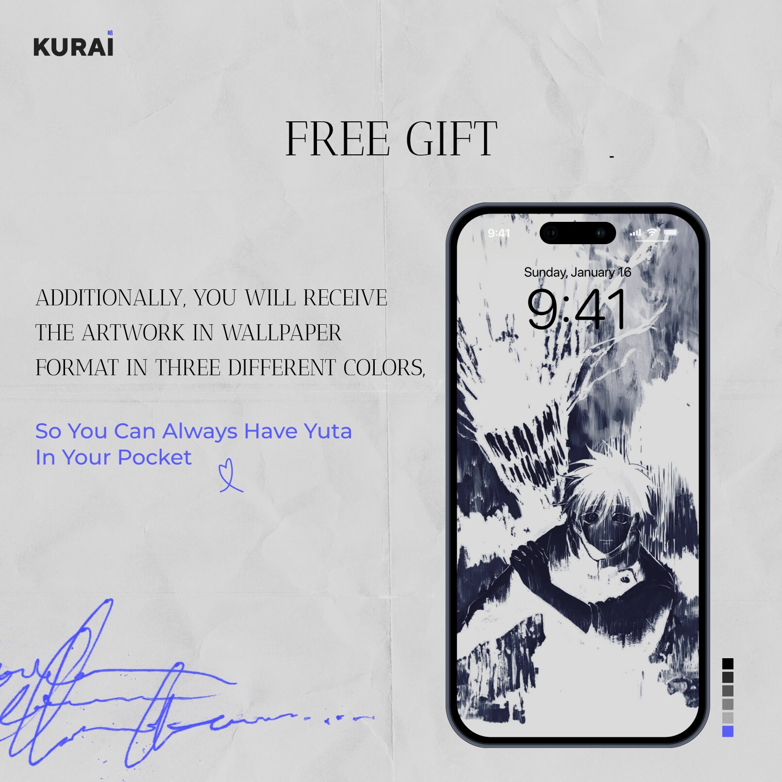 Yuta Okkotsu Poster Anime Digital Poster JJK Poster Anime Yuta Poster ...