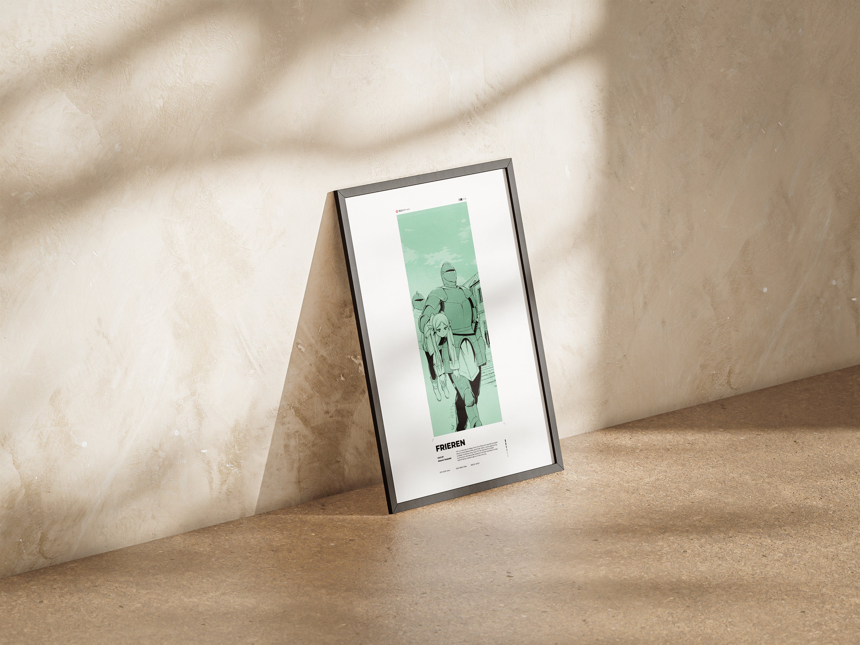 Frieren Poster Anime Digital Poster Frieren: Beyond Journeys End Poster ...