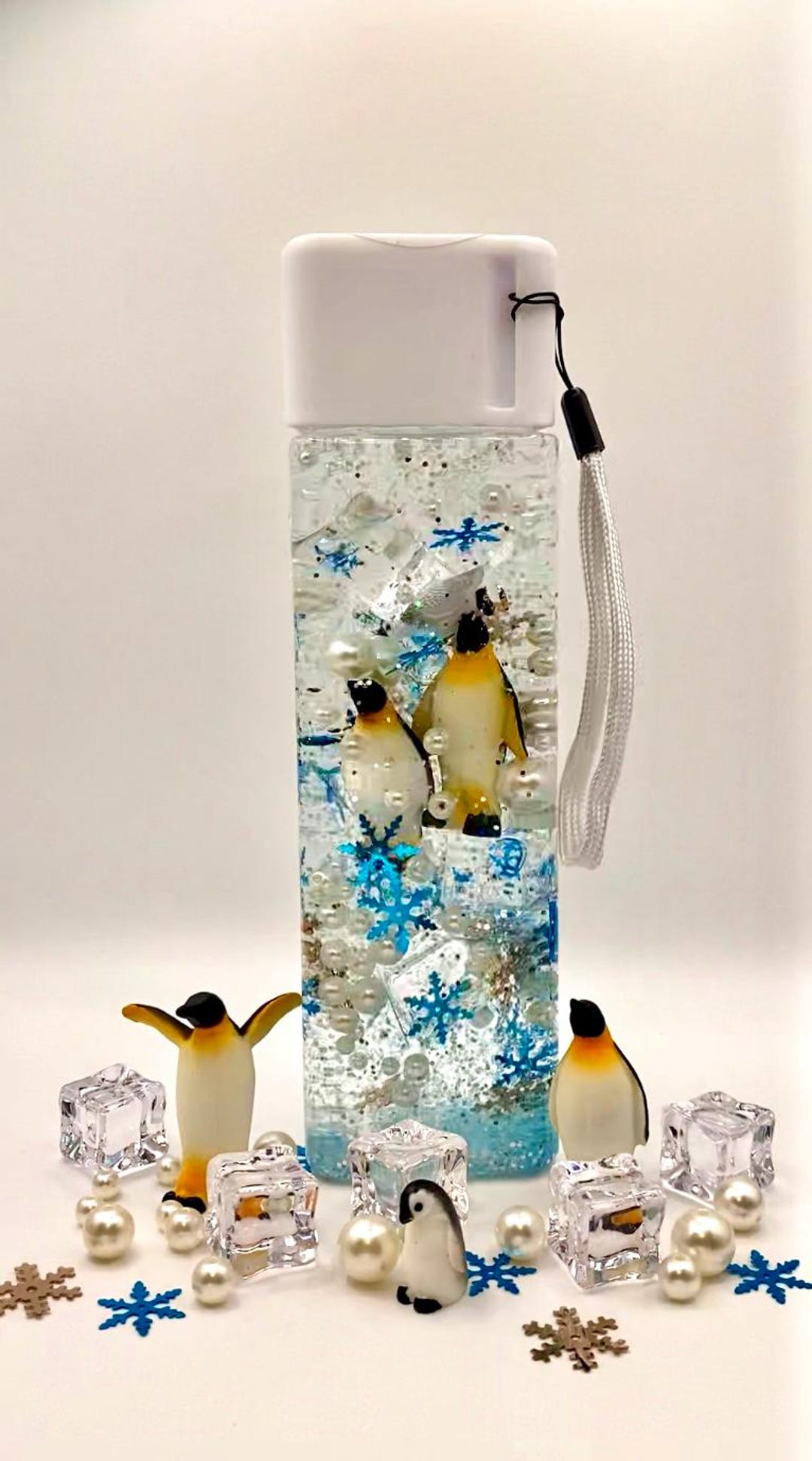 Take-a-break Bottle: Penguins, Calming Glitter, Soothing Visuals - Etsy