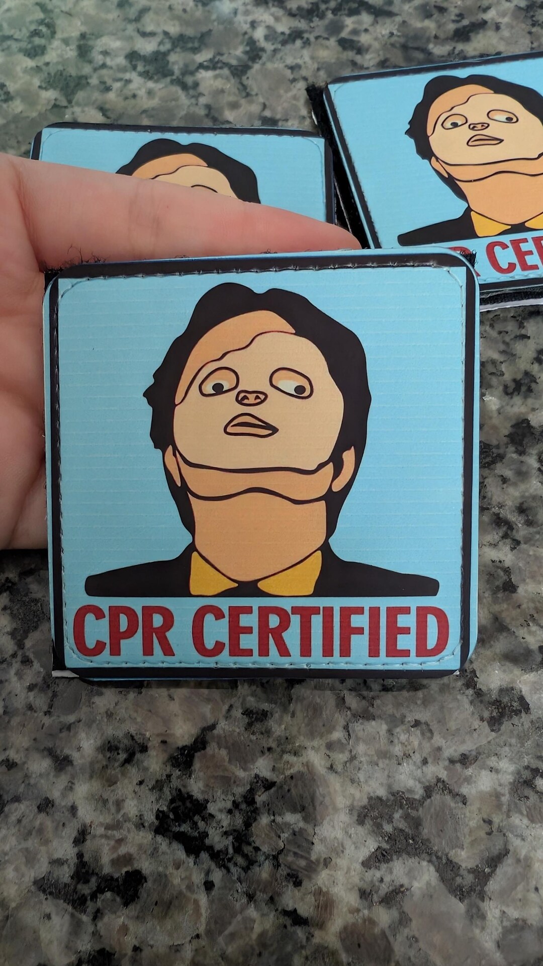 Dwight CPR Certified Patch - Etsy