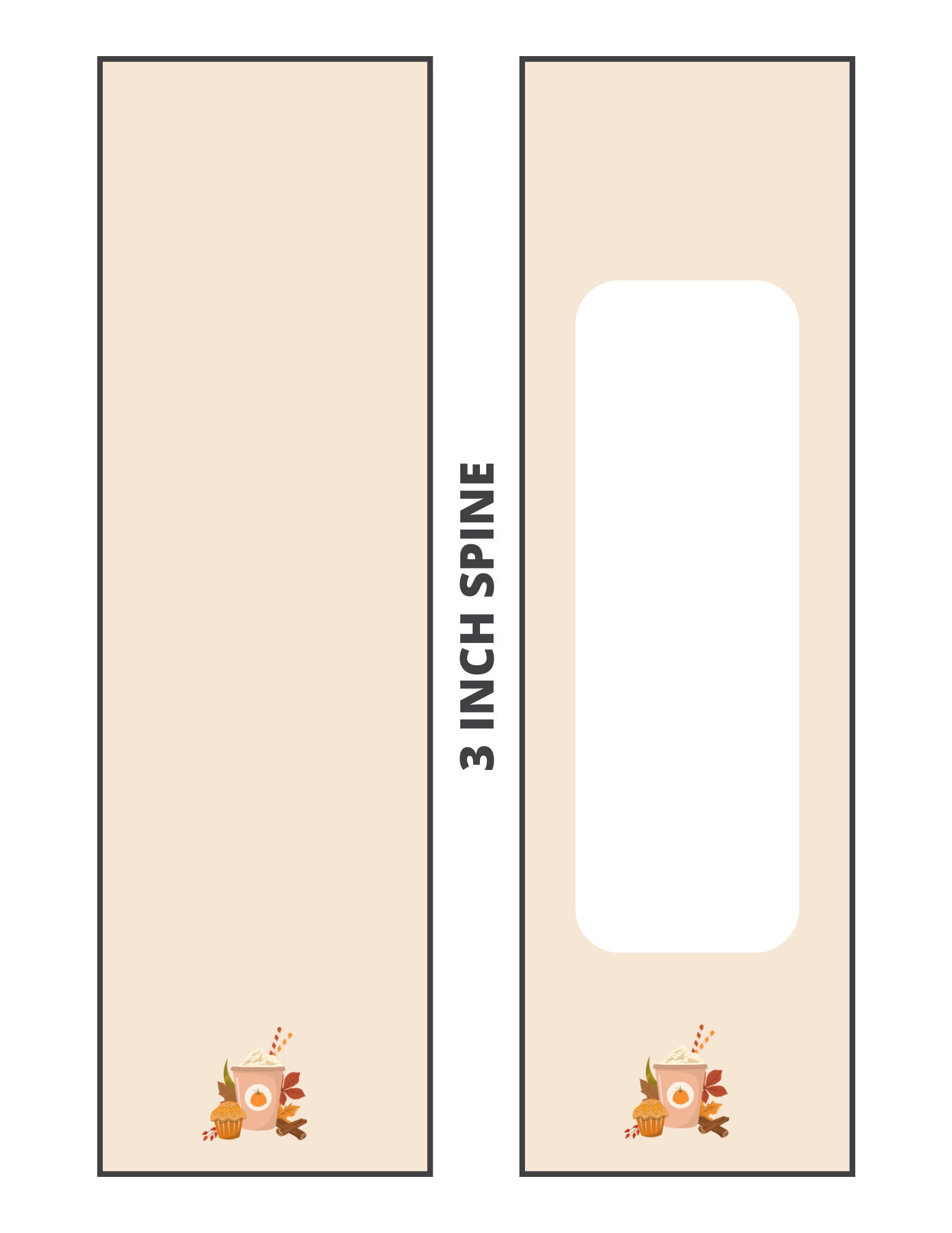 Instant Download, Printable Binder Cover - Pumpkins, Fall, Thanksgiving ...