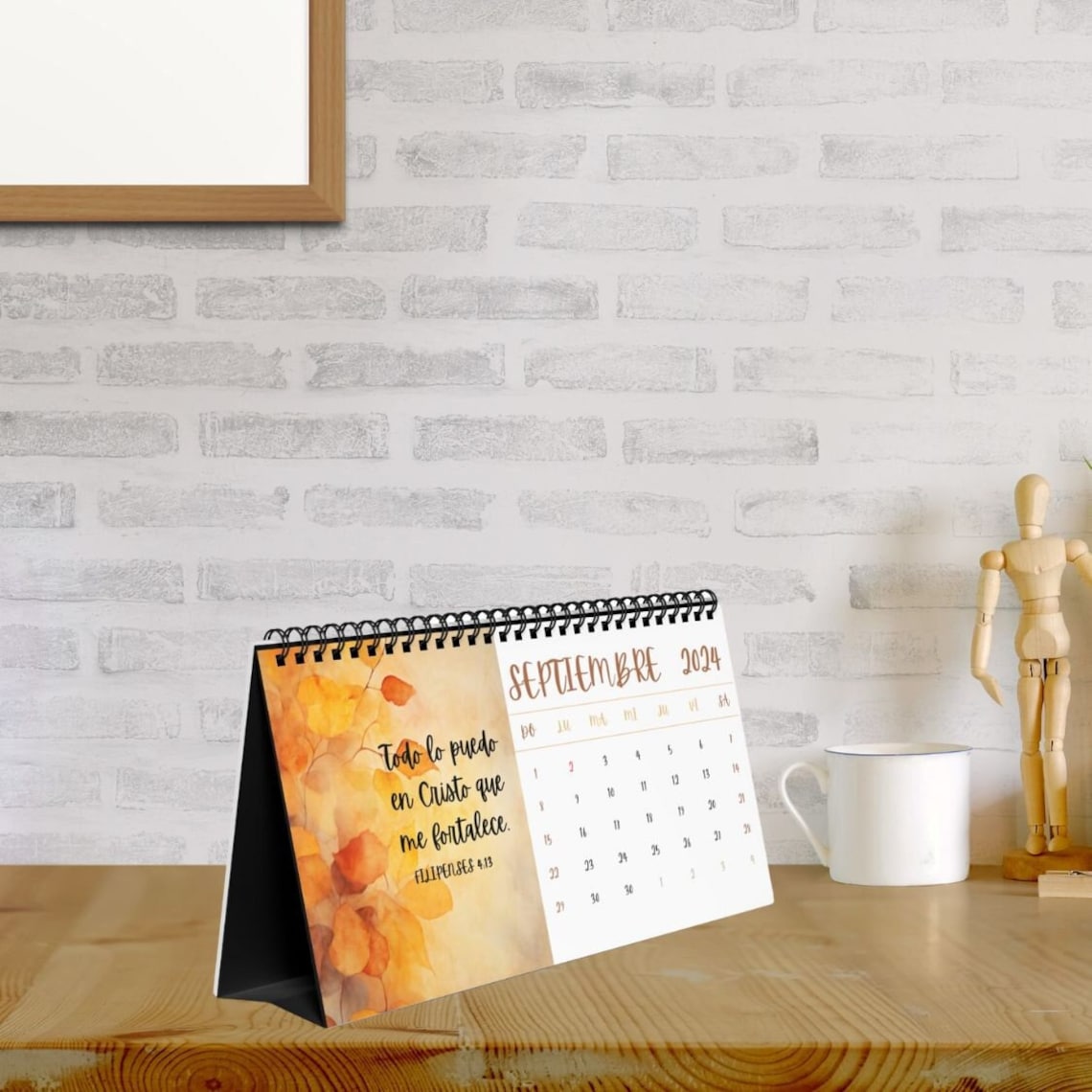 Calendario Bíblico De Escritorio 2024, 2024 Calendario, Spanish ...