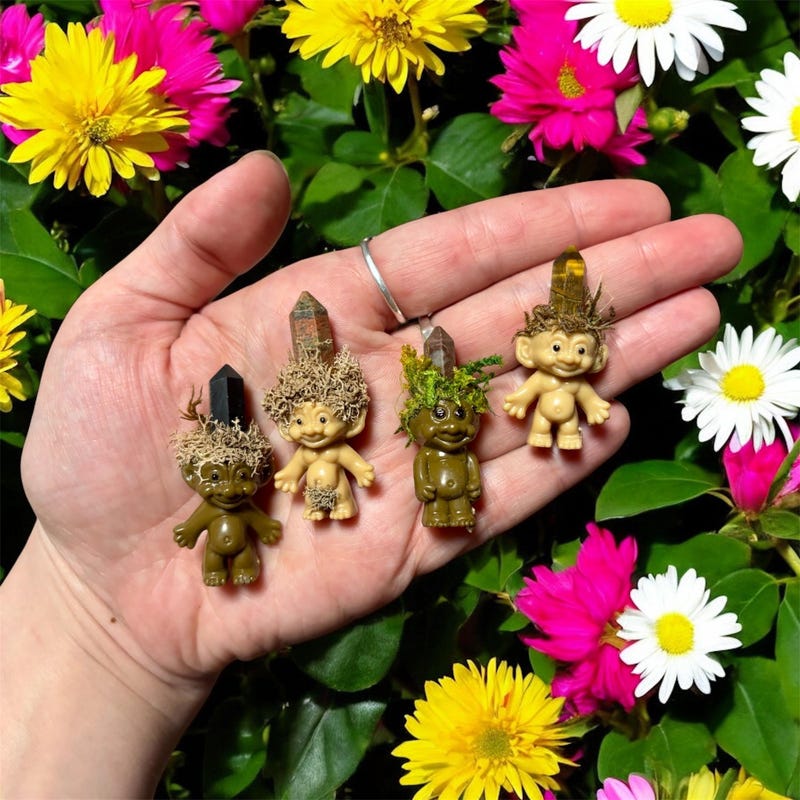 Miniature Troll - Etsy