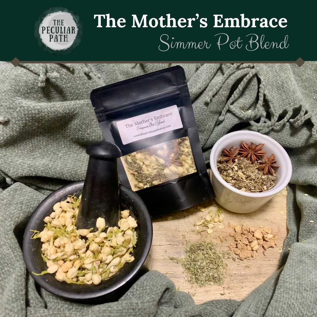 The Mother's Embrace Simmer Pot Blend Magickal Floral and Earthy Aromas ...
