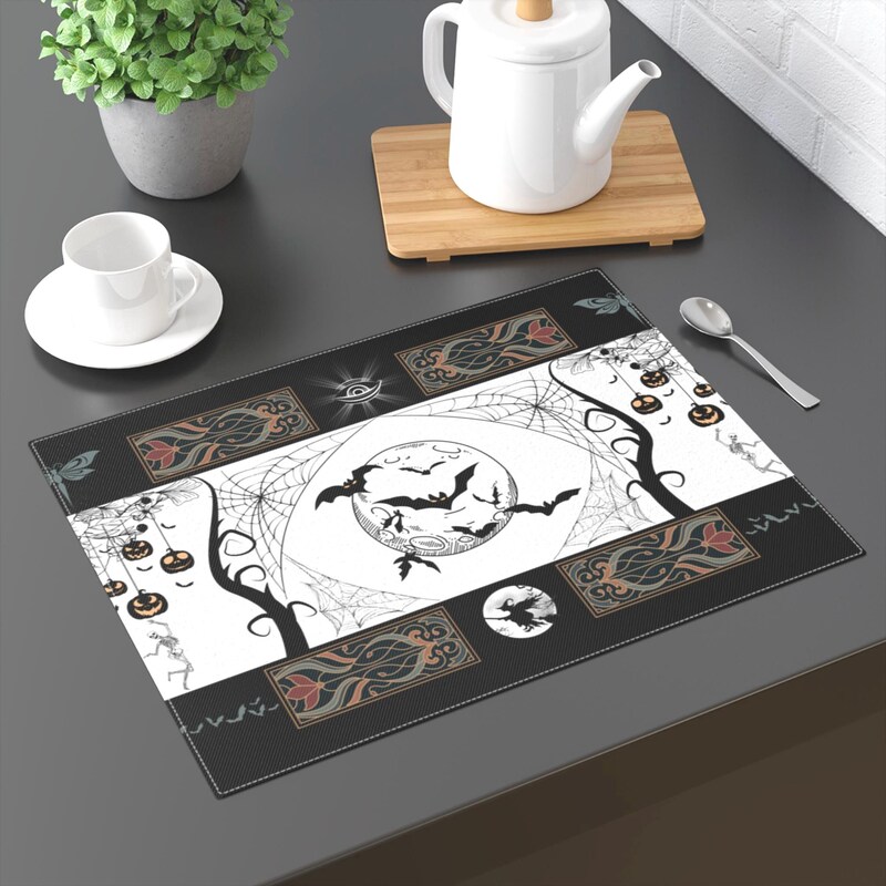 Halloween Placemat - Etsy
