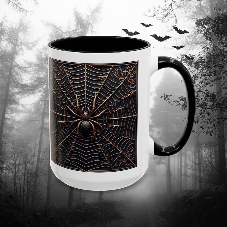 Spider Coffee Mug/gothic Tea Cup/dark Academia Gifts - Etsy