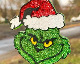 Grinch Freshie / Christmas Freshie / Air Freshener - Etsy