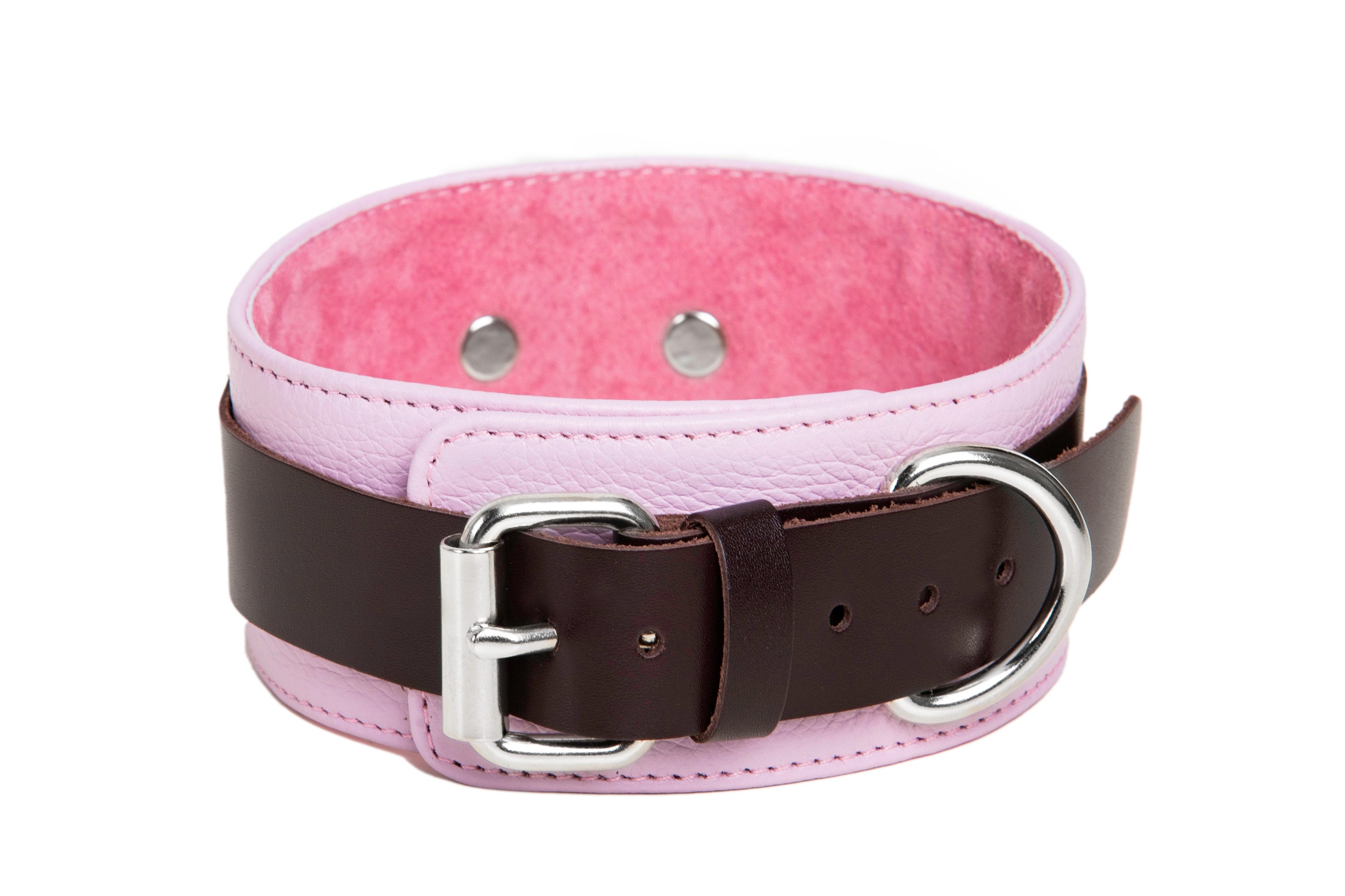 Luxe Submissive BSDM Collar Leather Bondage Collar Exquisite Collar ...