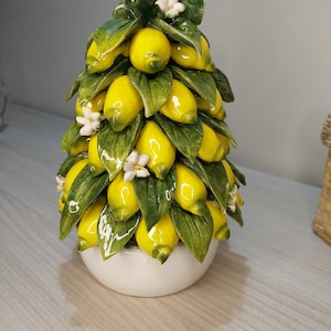 Ceramic Lemon Basket, Handmade Ceramic, Made in Italy, Home Decor ...