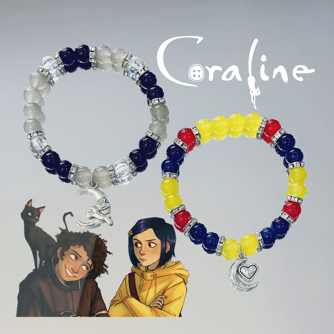 Coraline and Wybie Matching Couple Braceletsgifts Couple - Etsy