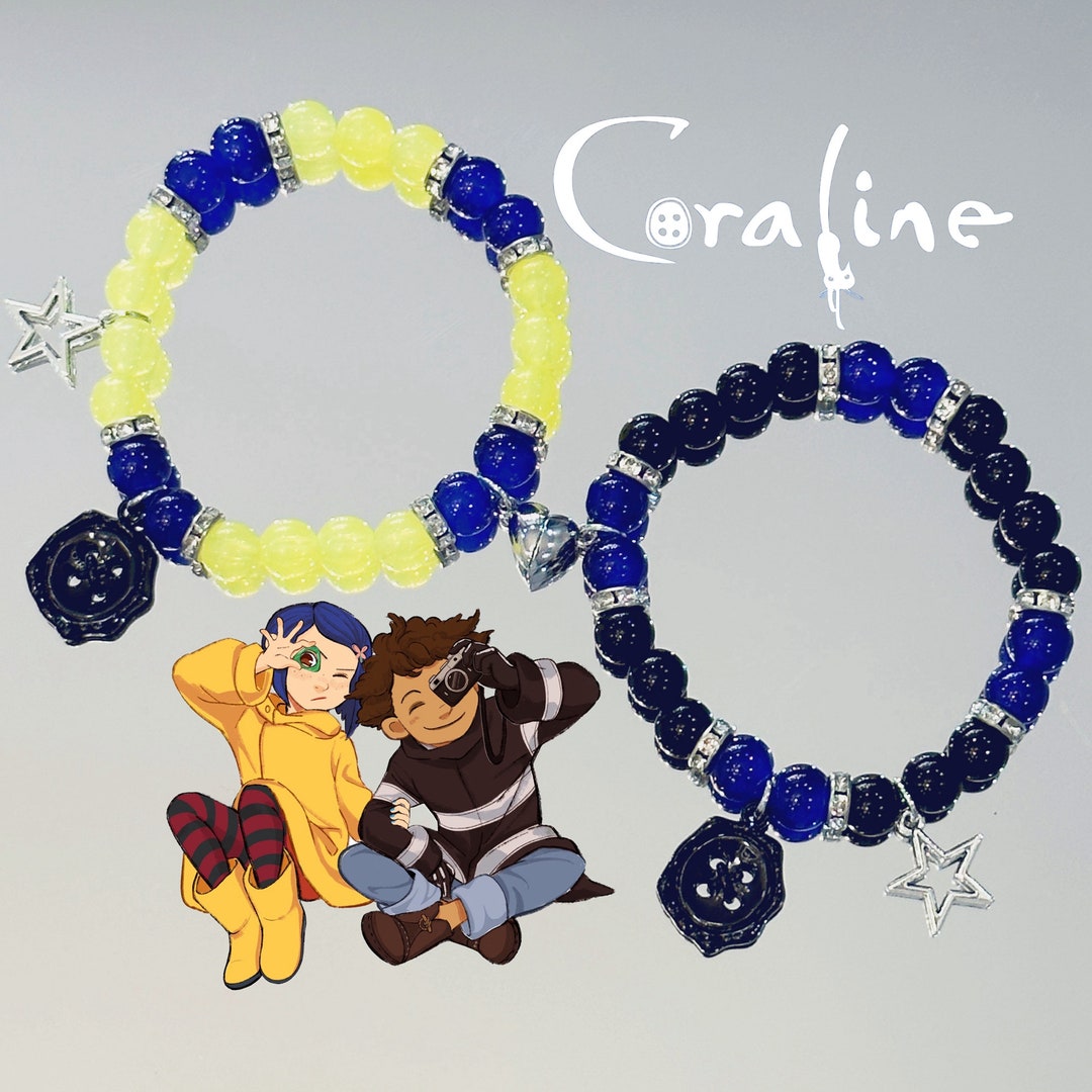 Handmade Coraline and Wybie Matching Couple Braceletsgifts - Etsy