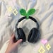 Adorable Crocheted Leaf Sprout | Headphone Accessory | Bookmark ...