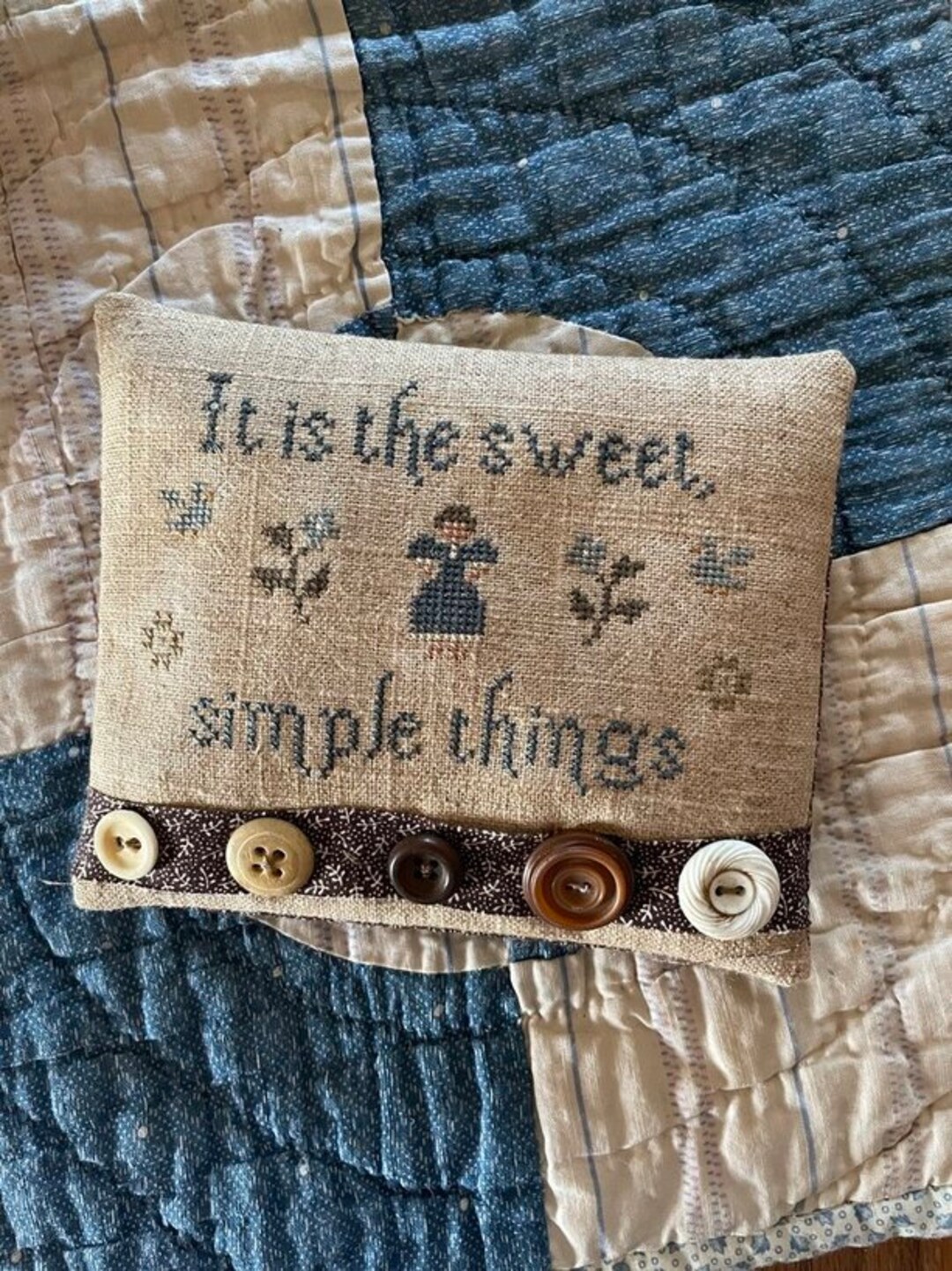 Simple Things Pdf/download Cross Stitch Pattern by Asbery's Echoes Stitches - Etsy
