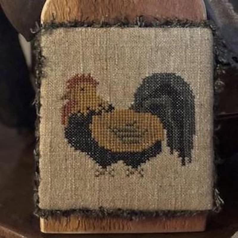 Primitive Rooster - Etsy