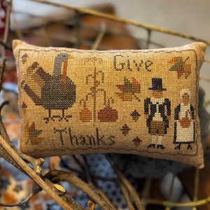 Give Thanks --- Pin Keep --- Pattern --- Primitive --- Pdf/download ...
