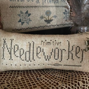 Primitive Needleworker *** Pin Keep *** Primitive *** Pdf/download *** Cross Stitch *** Pattern ...