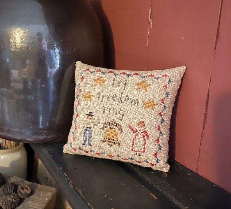 Let Freedom Ring Pdf/download Cross Stitch Pattern by Asbery's Echoes ...