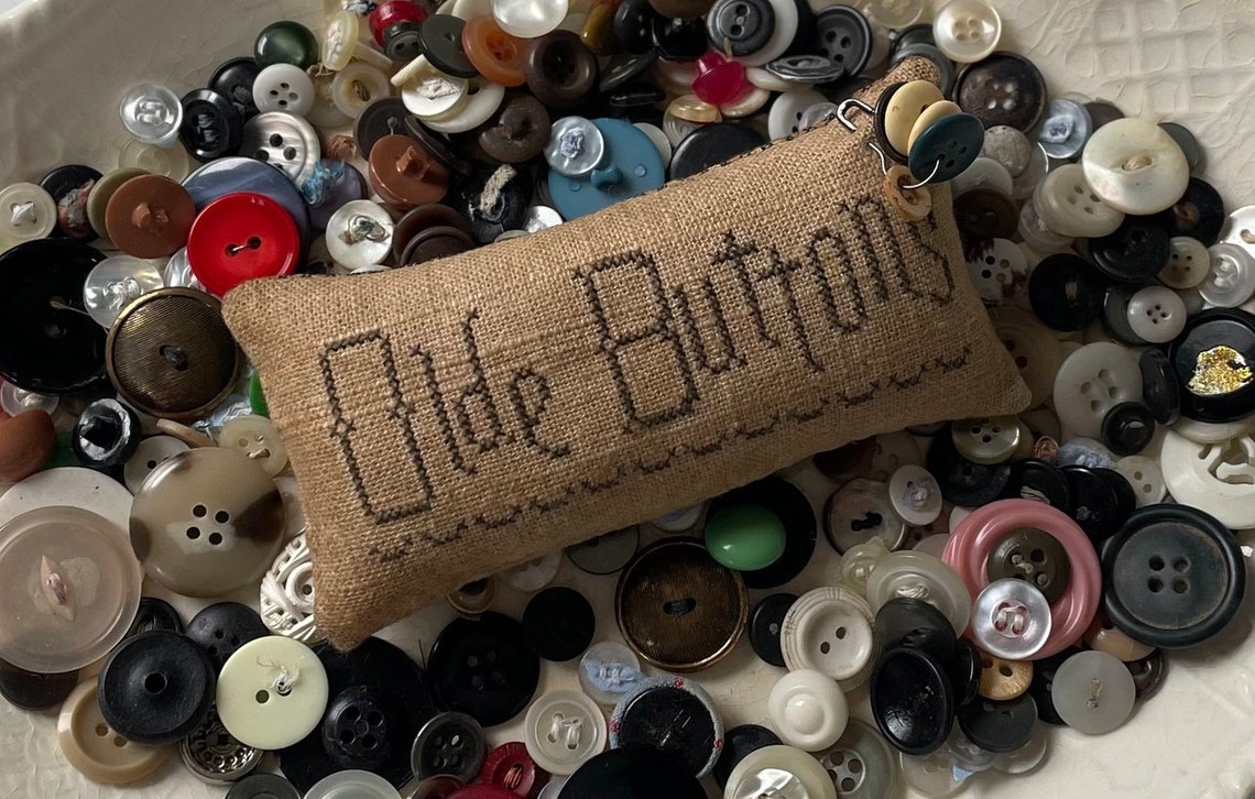 Olde Buttons Pdf/download Cross Stitch Pattern by Asbery's Echoes ...