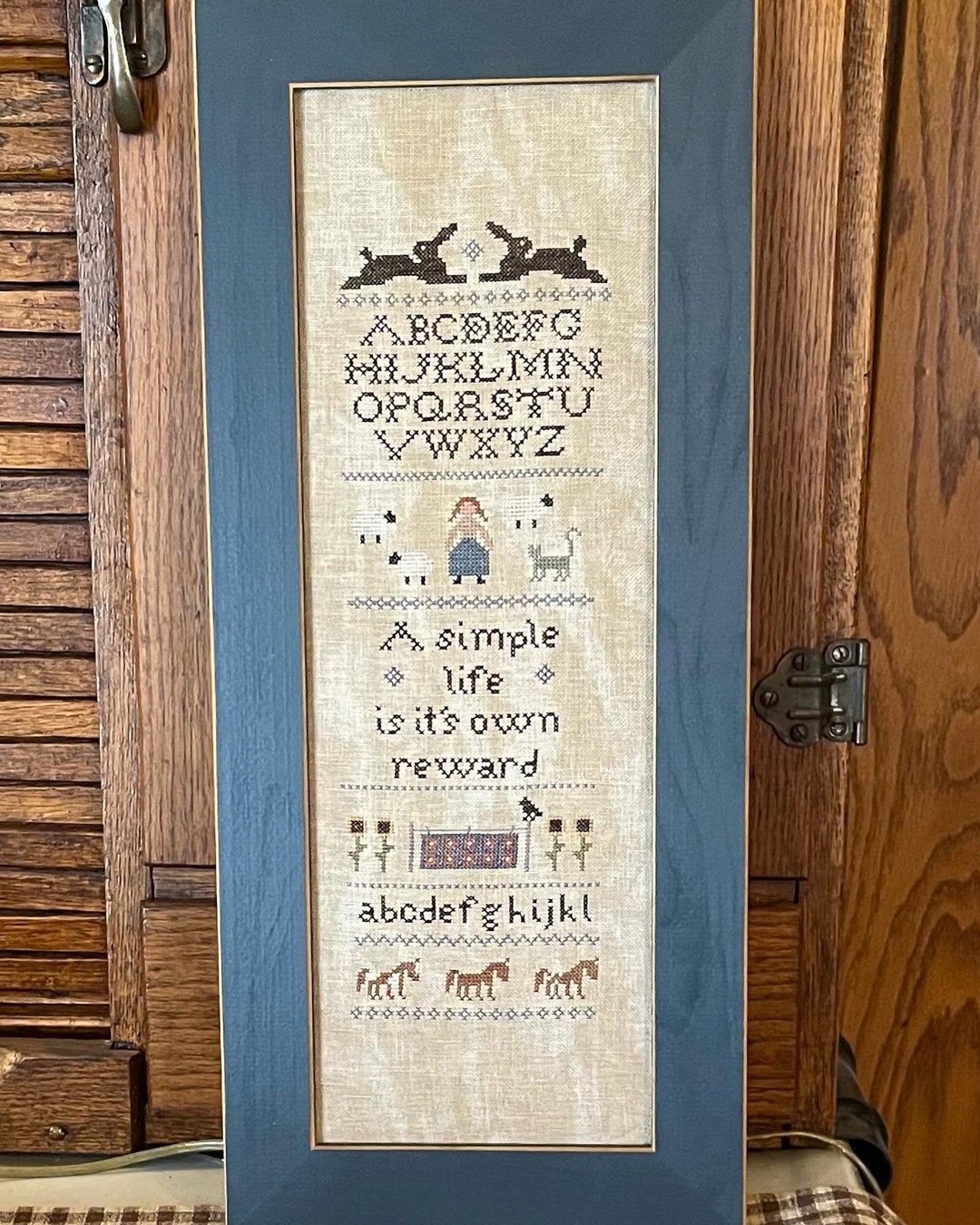 A Simple Life Pdf/download Cross Stitch Patter by Asbery's Echoes - Etsy