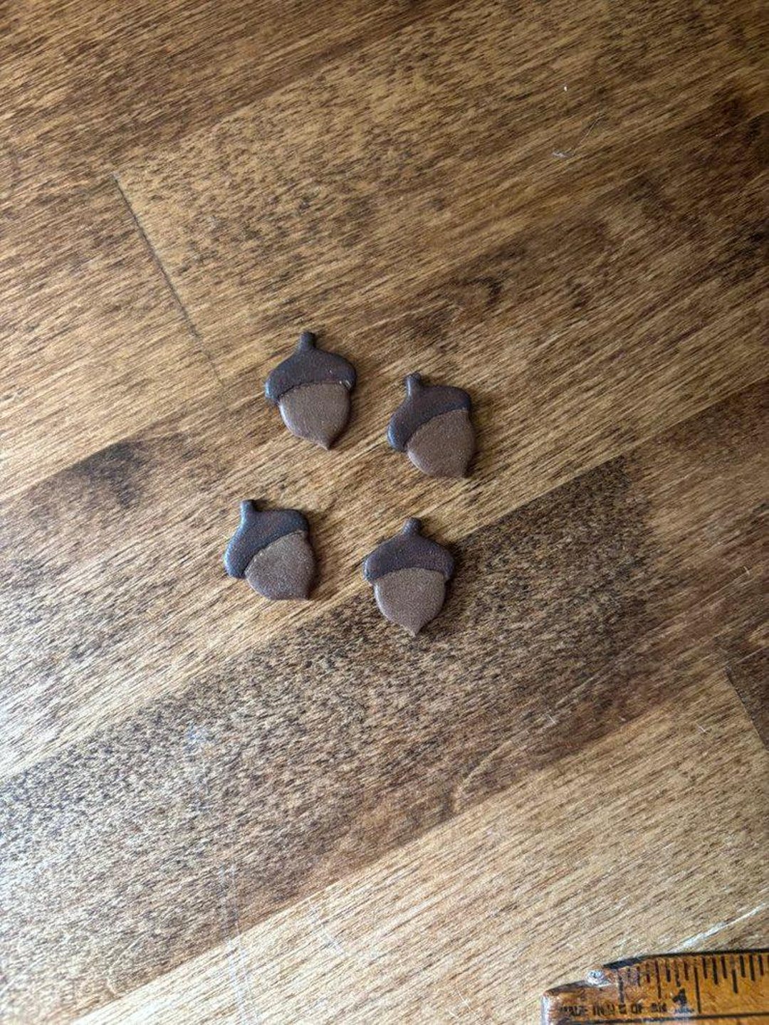 Acorn Button ~ Polymer Clay ~ Primitive ~ Embellishment ~ Handmade ...