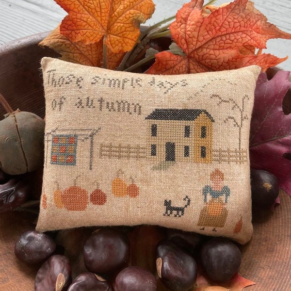 Be Kind Today Primitive Pdf/download Cross Stitch Pattern by Asbery's ...