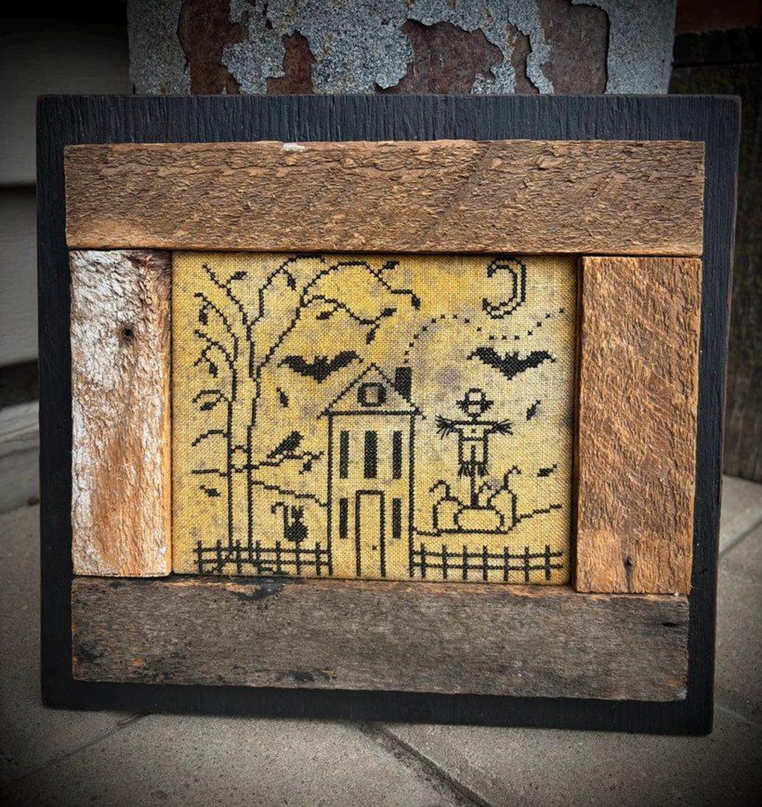 October is Here --- Pattern --- Primitive --- Pdf/download --- Cross ...