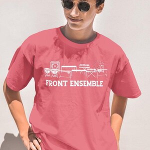 Marching Band Pit T-shirt - Front Ensemble - Percussion - Marching Band ...