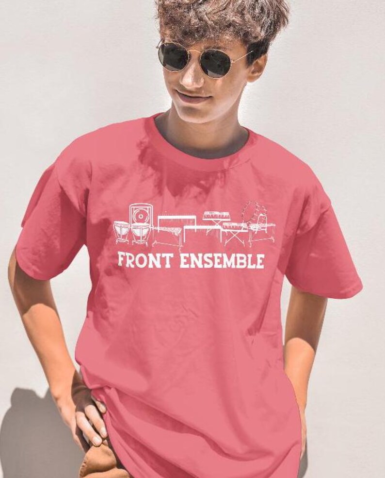 Marching Band Pit T-shirt - Front Ensemble - Percussion - Marching Band ...
