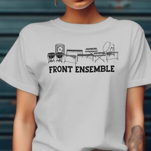 Marching Band Pit T-shirt - Front Ensemble - Percussion - Marching Band ...
