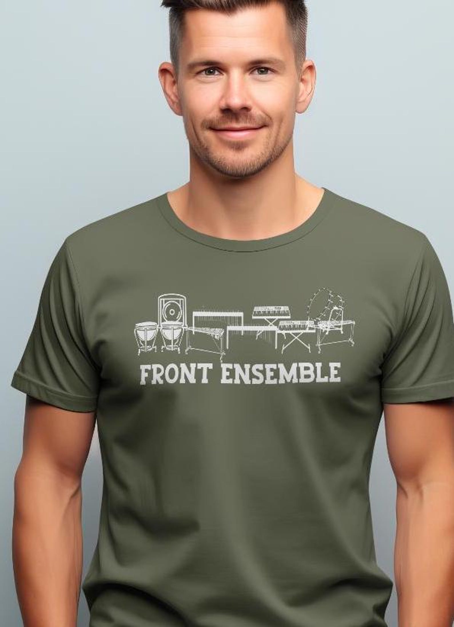 Marching Band Pit T-shirt - Front Ensemble - Percussion - Marching Band ...