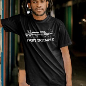 Marching Band Pit T-shirt - Front Ensemble - Percussion - Marching Band ...