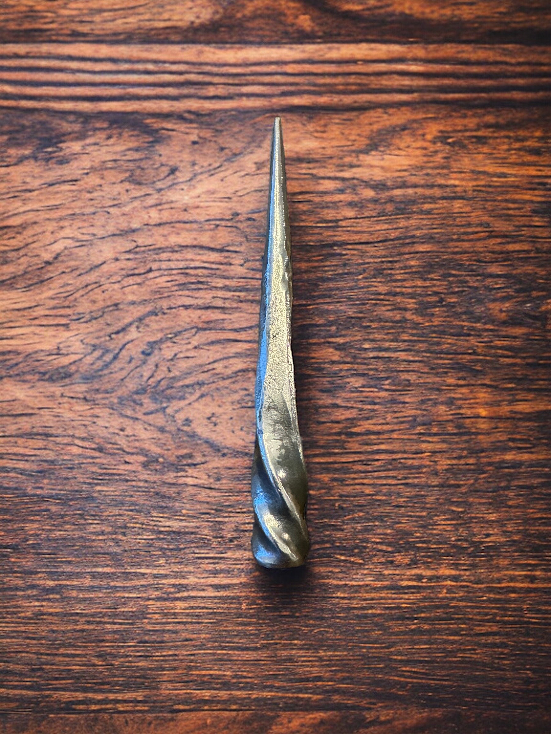 Hand-forged Steel Pipe Tamper and Pick Tool Artisan Blacksmith Crafted ...