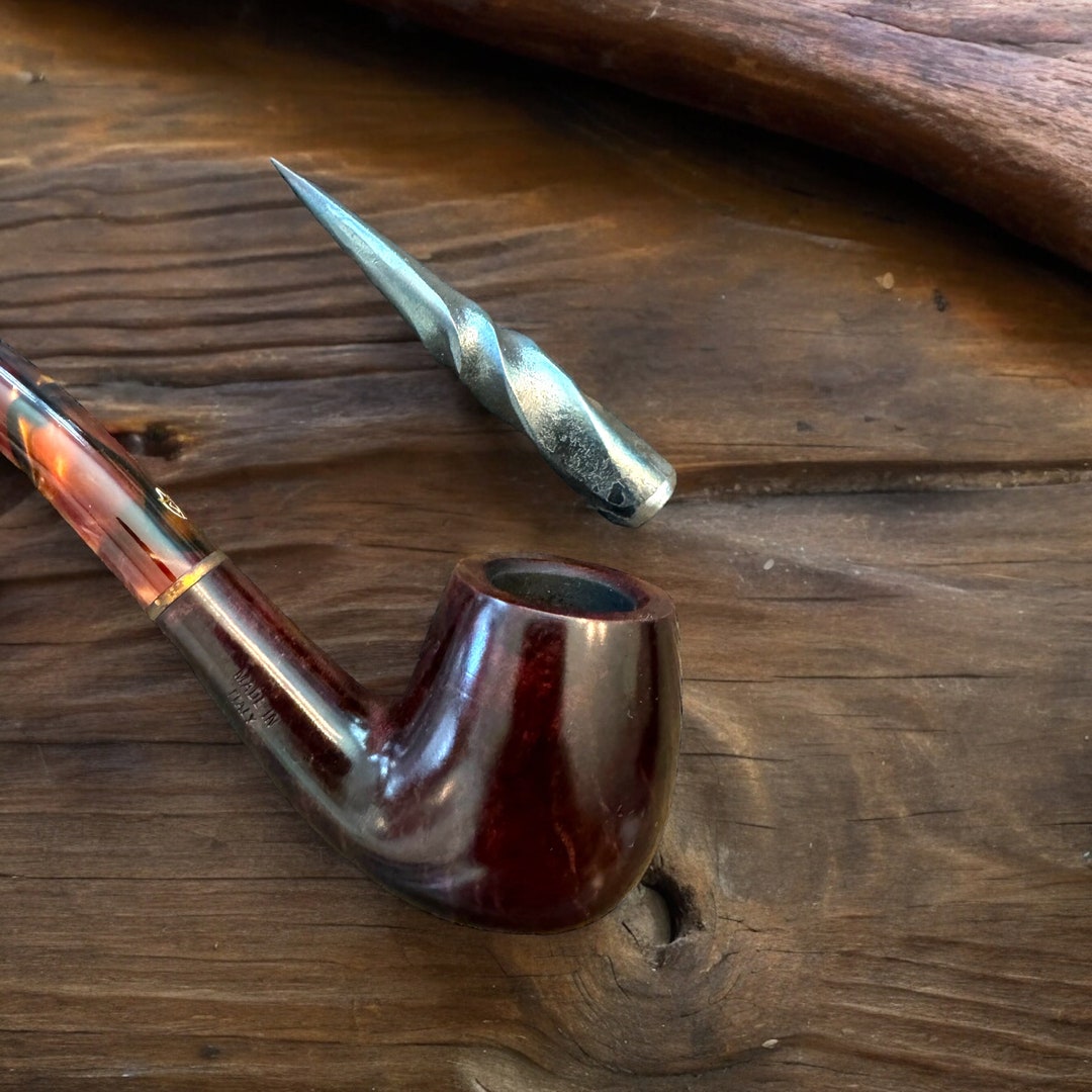 Hand-forged Steel Pipe Tamper Tool – Blacksmith Made Artisan Smoking ...