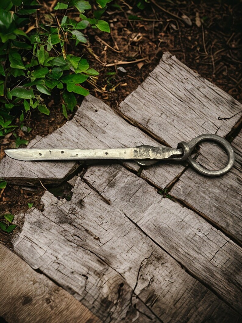 Custom Letter Opener Blacksmith Forged Knife, Letter Knife, Hand Forged ...
