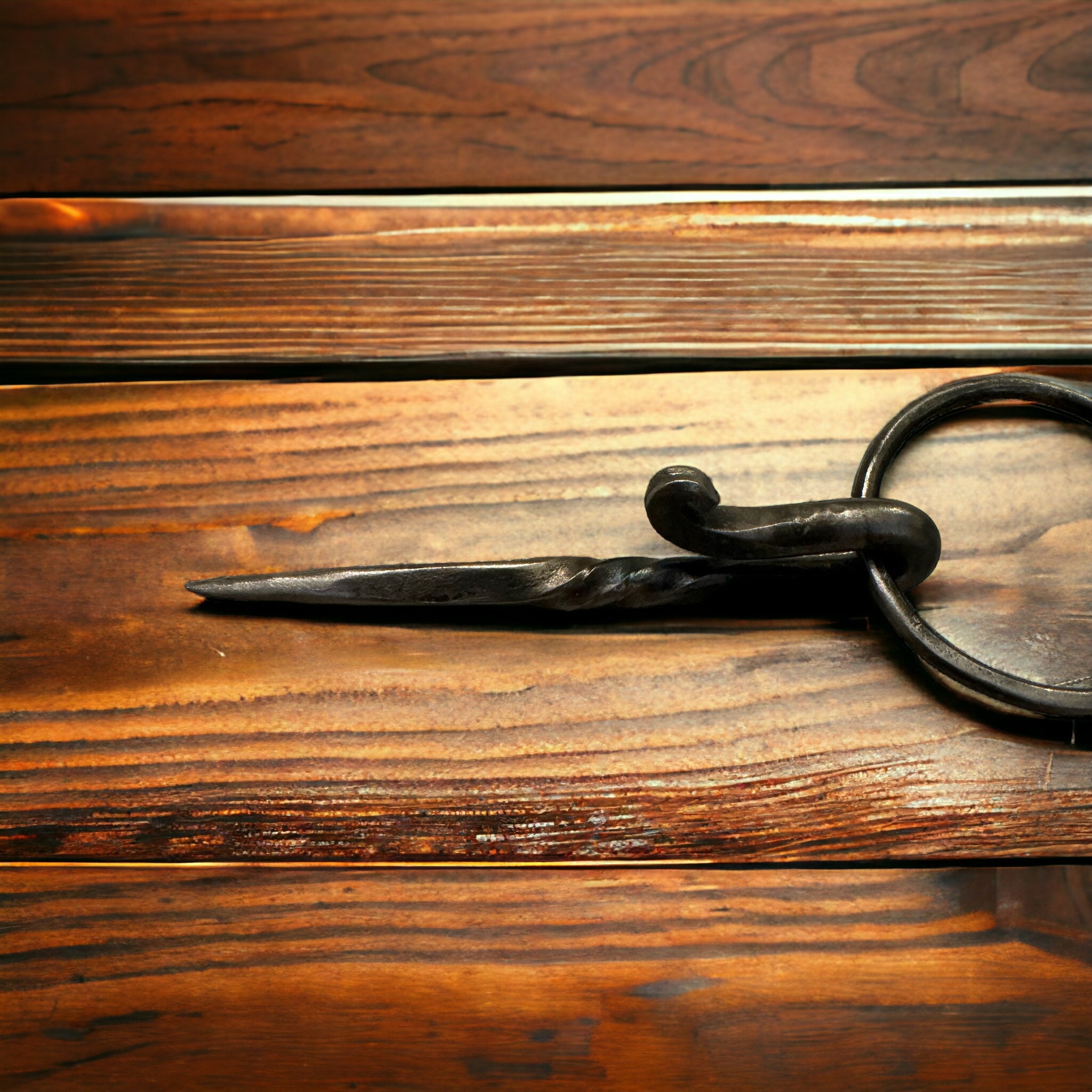 Hand-forged Steel Pipe Tamper Tools Set Artisan Blacksmith Crafted ...