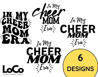 In My Cheer Mom Era .svg .png Instant Download - Etsy