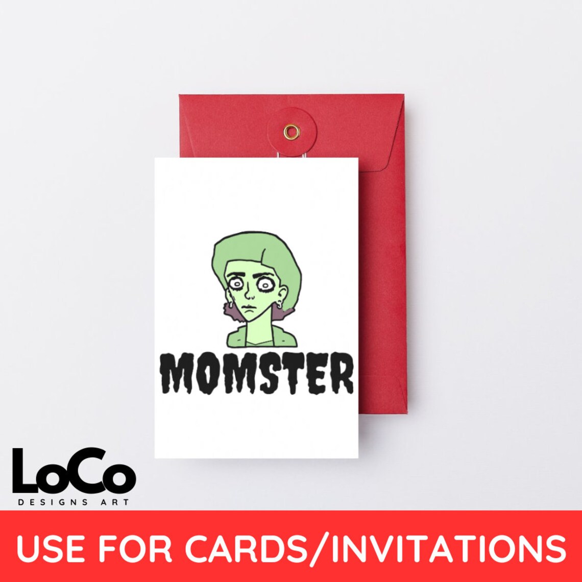 Momster Design Bundle, Momster SVG, Momster SVG Bundle, Momster Clip ...