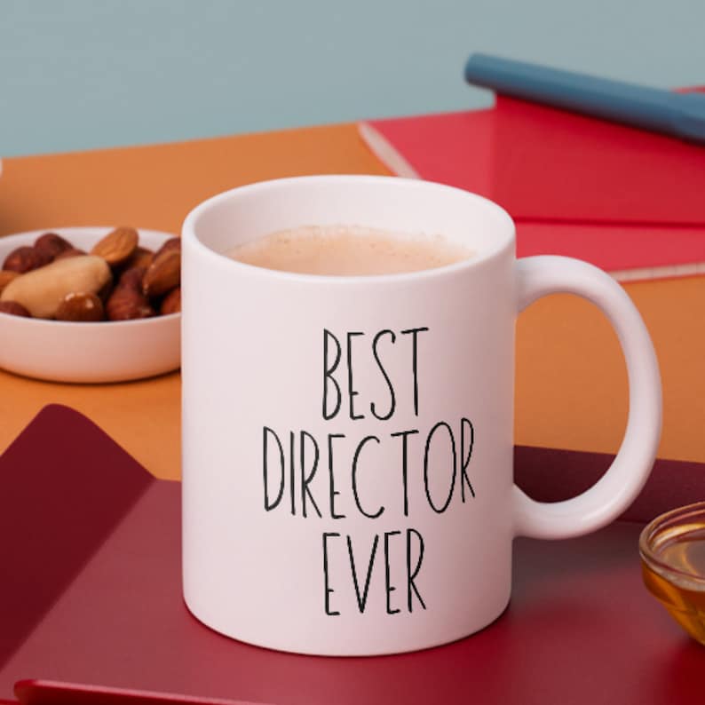 Best Director Ever Mug Gift for Director Birthday, Director Mug ...