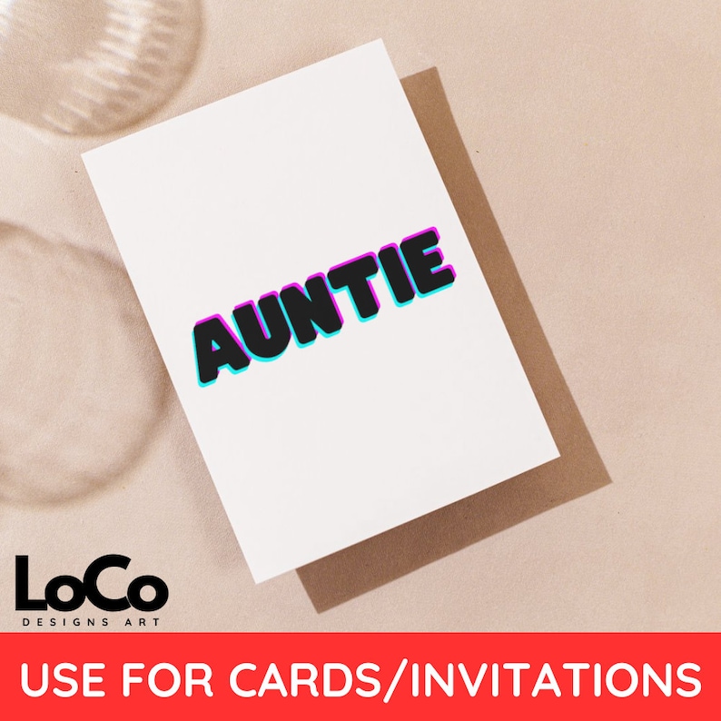 Auntie SVG Bundle, Auntie PNG, Auntie Designs, Auntie Cut File - Instant Download - Etsy