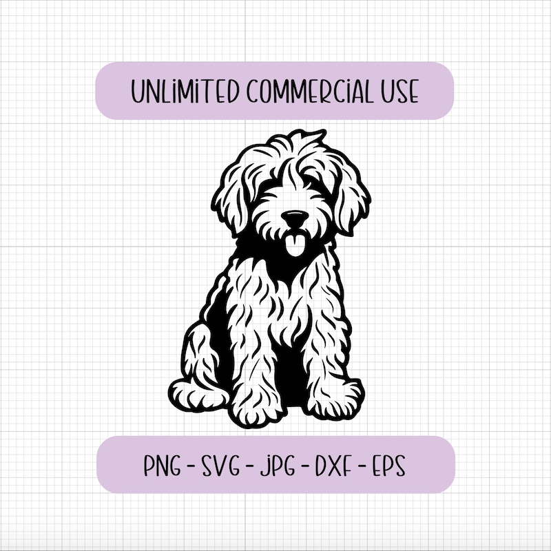 Goldendoodle Svg - Etsy