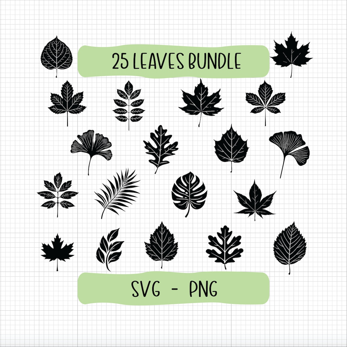 Leaf SVG Bundle, Leaves Svg Bundle, Plant Svg, Svg Cut Files for Cricut ...