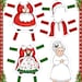 Christmas Paper Dolls With Santa, Mrs. Claus and BONUS Elf! Fun ...