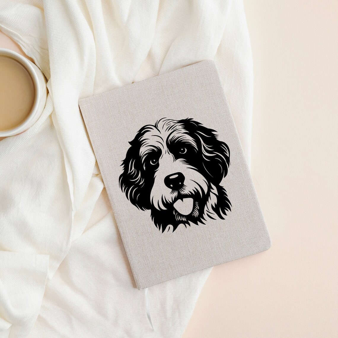 Bernedoodle SVG, Bernedoodle PNG, Bernedoodle Clipart, Dog Face Svg ...