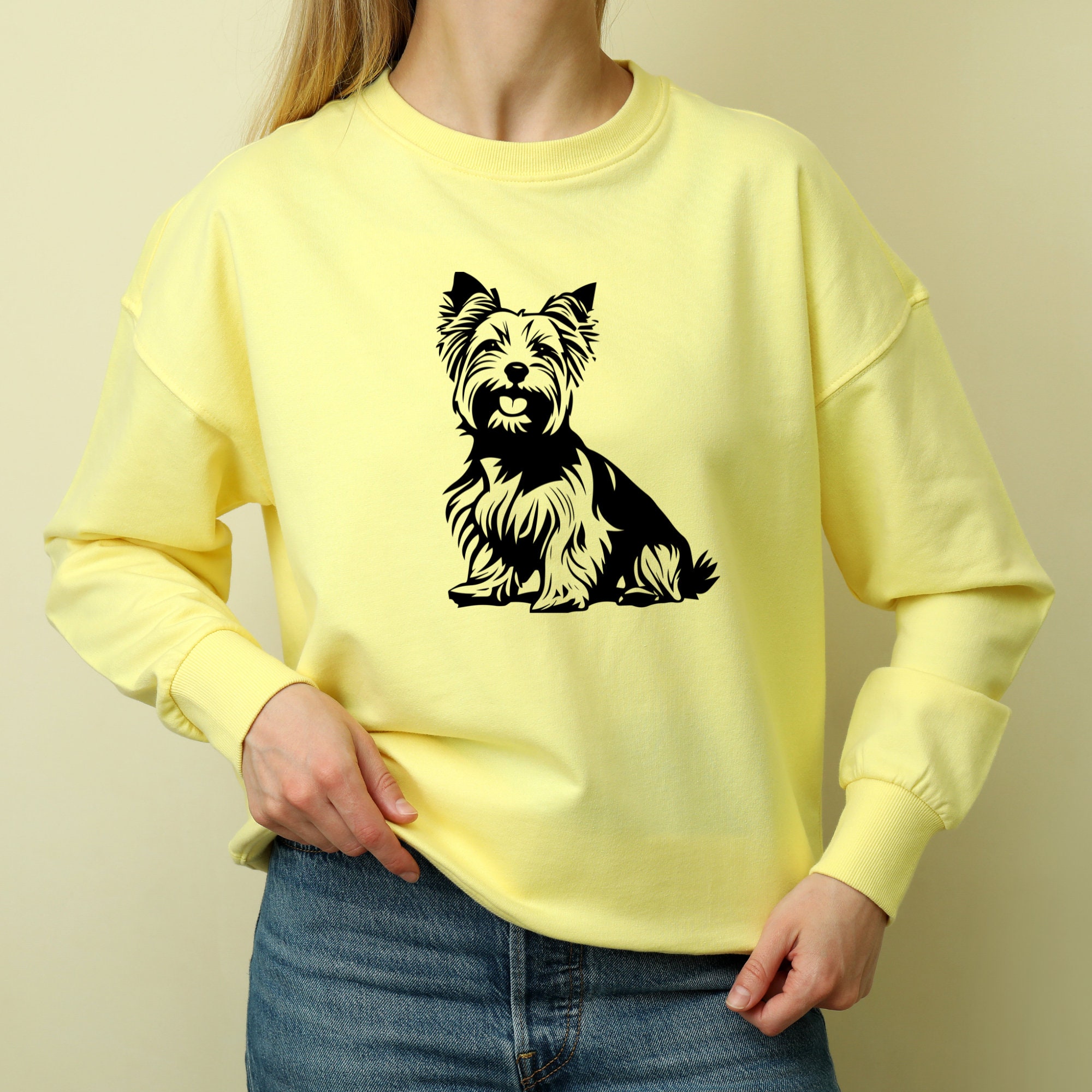 Yorkie SVG, Yorkie PNG, Yorkie DXF, Cute Yorkie Digital Download ...