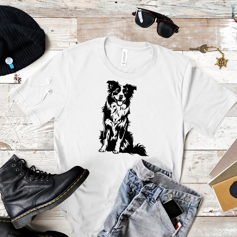 Border Collie SVG, Collie Svg, Border Collie PNG, Collie Png, Border ...