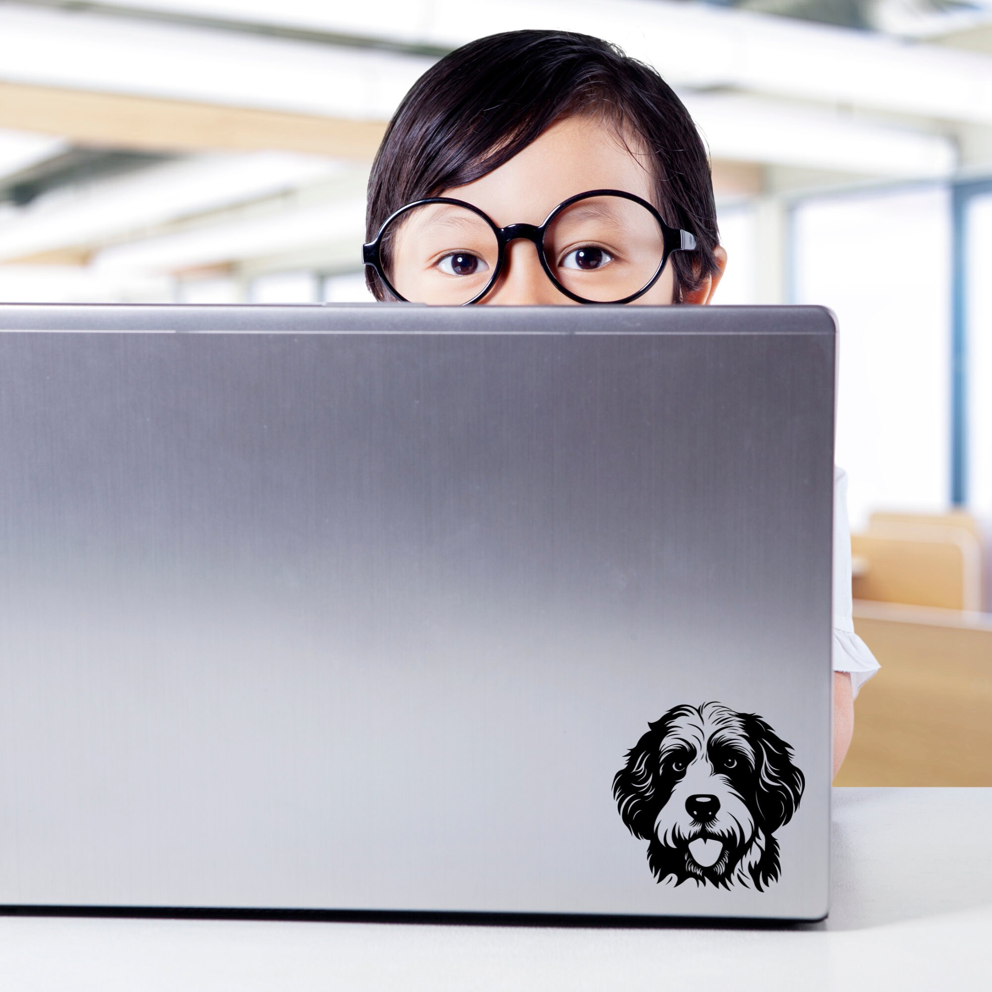 Bernedoodle SVG, Bernedoodle PNG, Bernedoodle Clipart, Dog Face Svg ...